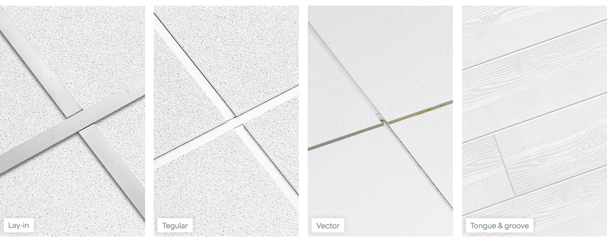 4 Ceiling Tile Edge Types Explained – Kanopi by Armstrong