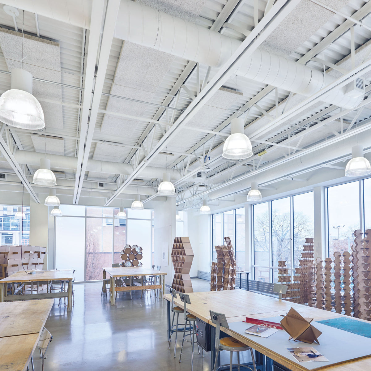 TECTUM Direct-Attach Ceiling and Wall Panels Sample – Kanopi by Armstrong