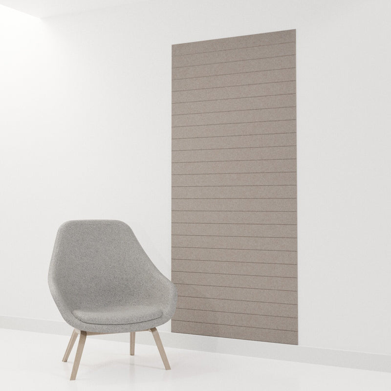 Hush Clad Acoustic Wall Panels - Vim Horizontal – Kanopi by Armstrong