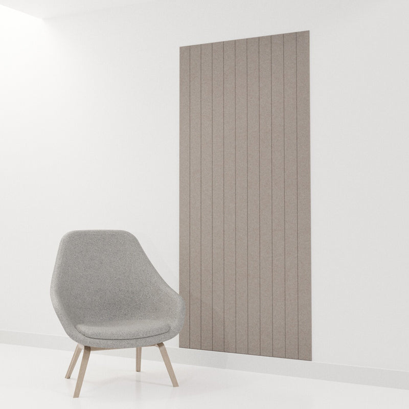 Hush Clad Acoustic Wall Panels - Vim Vertical – Kanopi by Armstrong