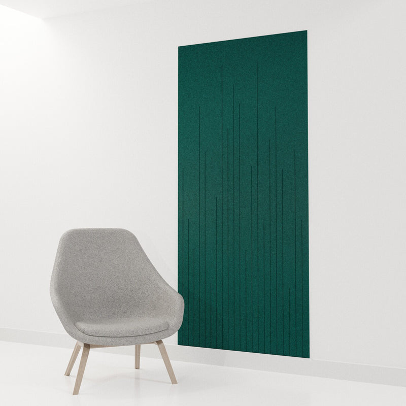 Hush Clad Acoustic Wall Panels - Margin Vertical – Kanopi by Armstrong