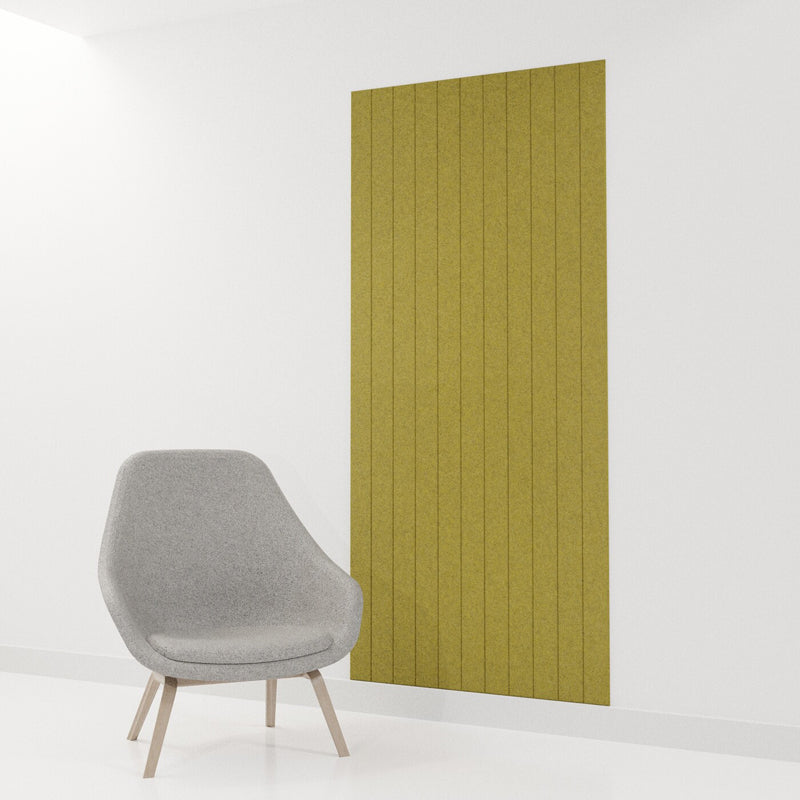 Hush Clad Acoustic Wall Panels - Vim Vertical – Kanopi by Armstrong