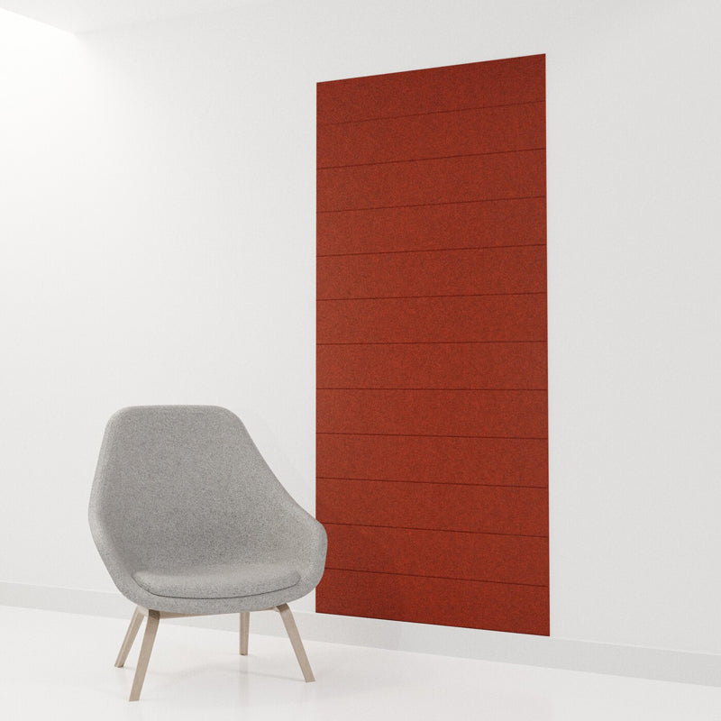 Hush Clad Acoustic Wall Panels - Vim Wide Horizontal – Kanopi by Armstrong