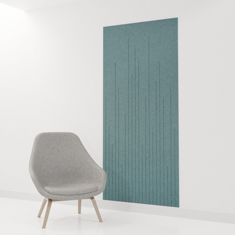 Hush Clad Acoustic Wall Panels - Margin Vertical – Kanopi by Armstrong