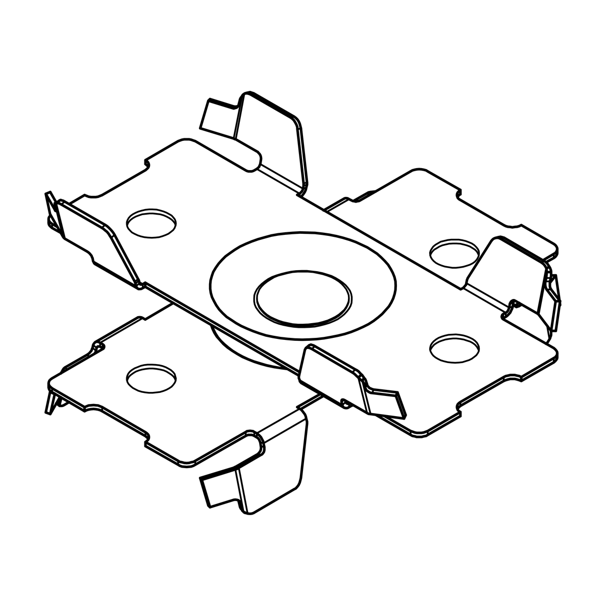 Rigid Attachment Clip – Kanopi by Armstrong