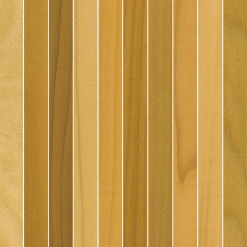 WOODWORKS Grille and Linear Solid Wood Sample – Kanopi by Armstrong