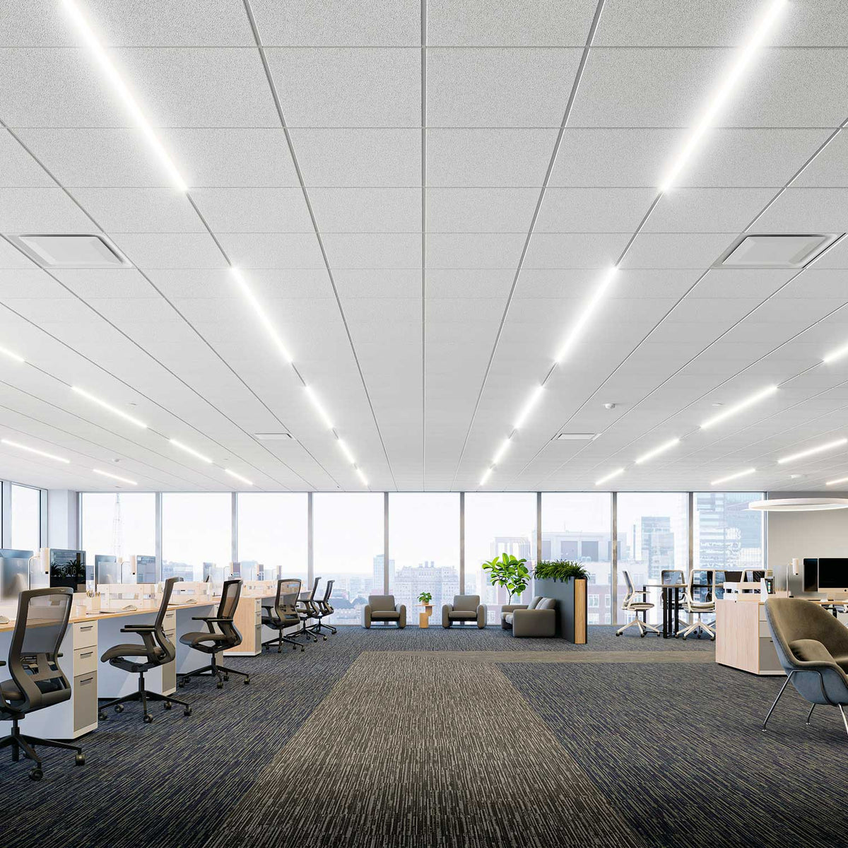 Buy Office Zone High NRC Ceiling Tiles | Kanopi by Armstrong Ceilings