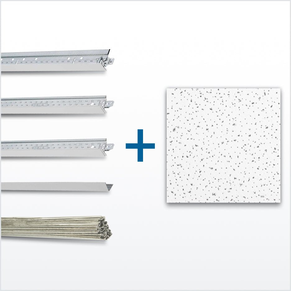 Armstrong Black Ceiling Tile Grid | Shelly Lighting