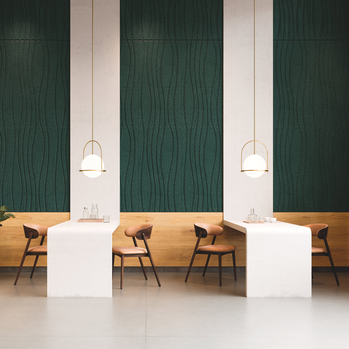 TECTUM DESIGNART Lines - High NRC Ceilings and Walls – Kanopi by Armstrong