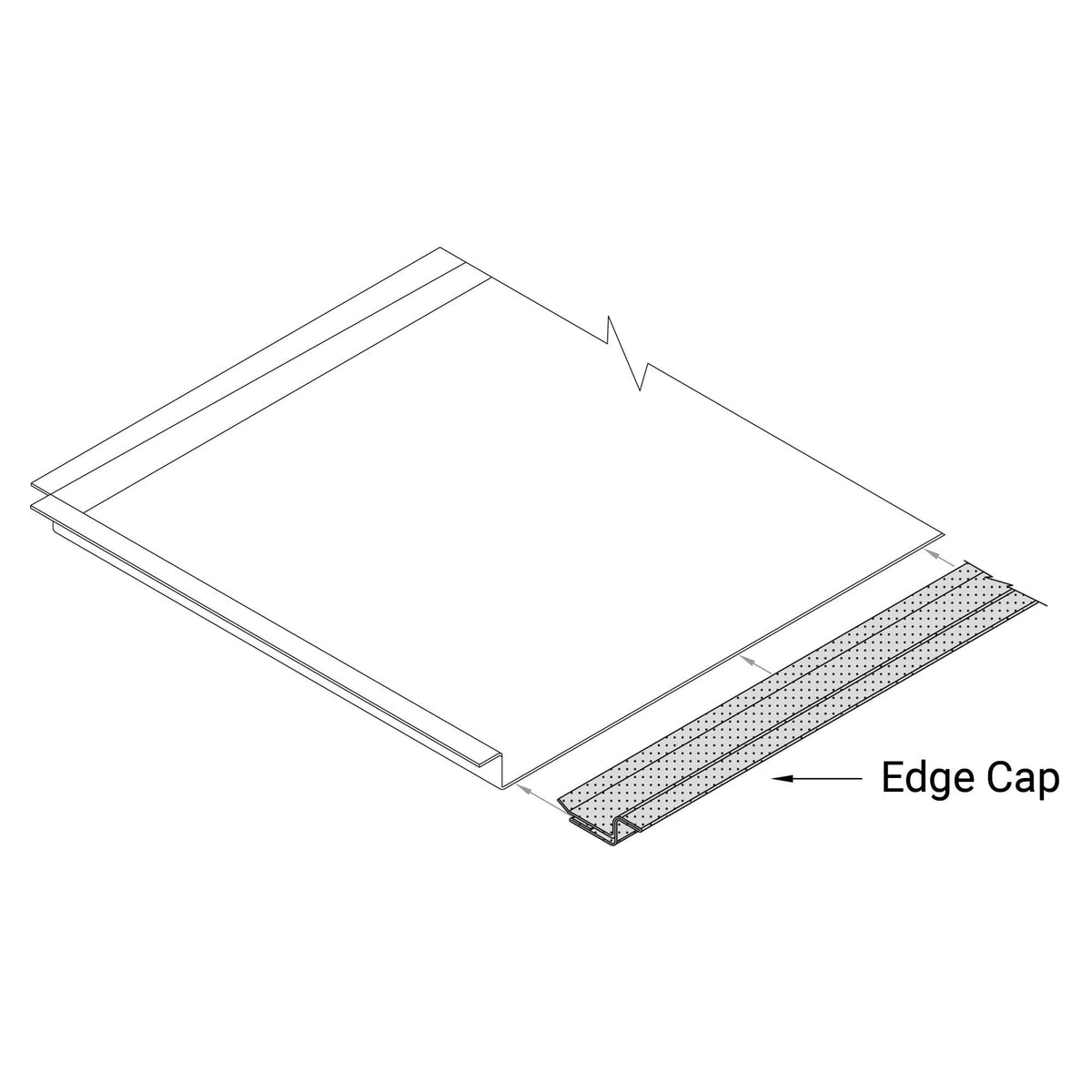 METALWORKS Vector Edge-Cap – Kanopi by Armstrong
