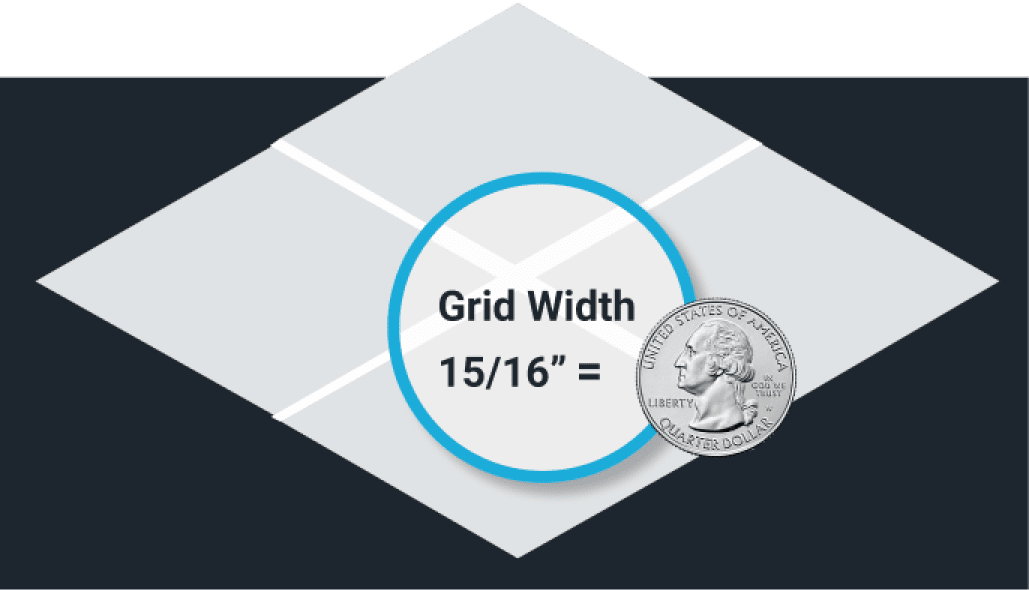 Buy CALLA VECTOR Sample Ceiling Tiles | Kanopi by Armstrong Ceilings